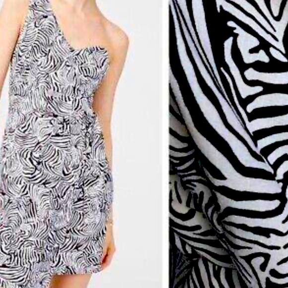 Club Monaco | Dresses | Club Monaco Japera Dress Zebra Print Nwt | Poshmark